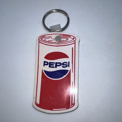 PEPSI Keychain Key Ring Chain Fob Hangtag vintage NICE!! | eBay