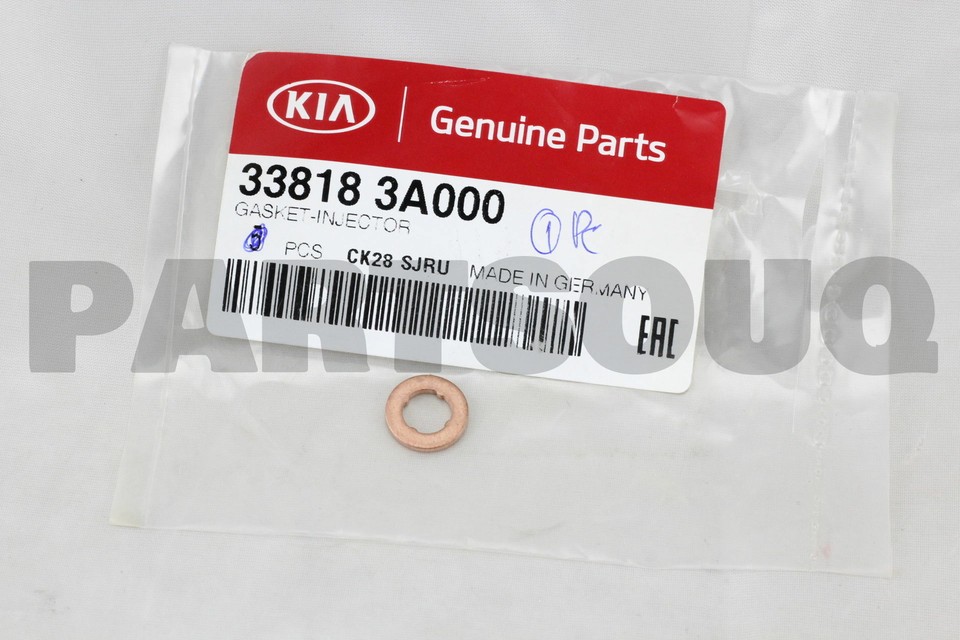 338183A000 Genuine Hyundai / KIA GASKET-INJECTOR | eBay