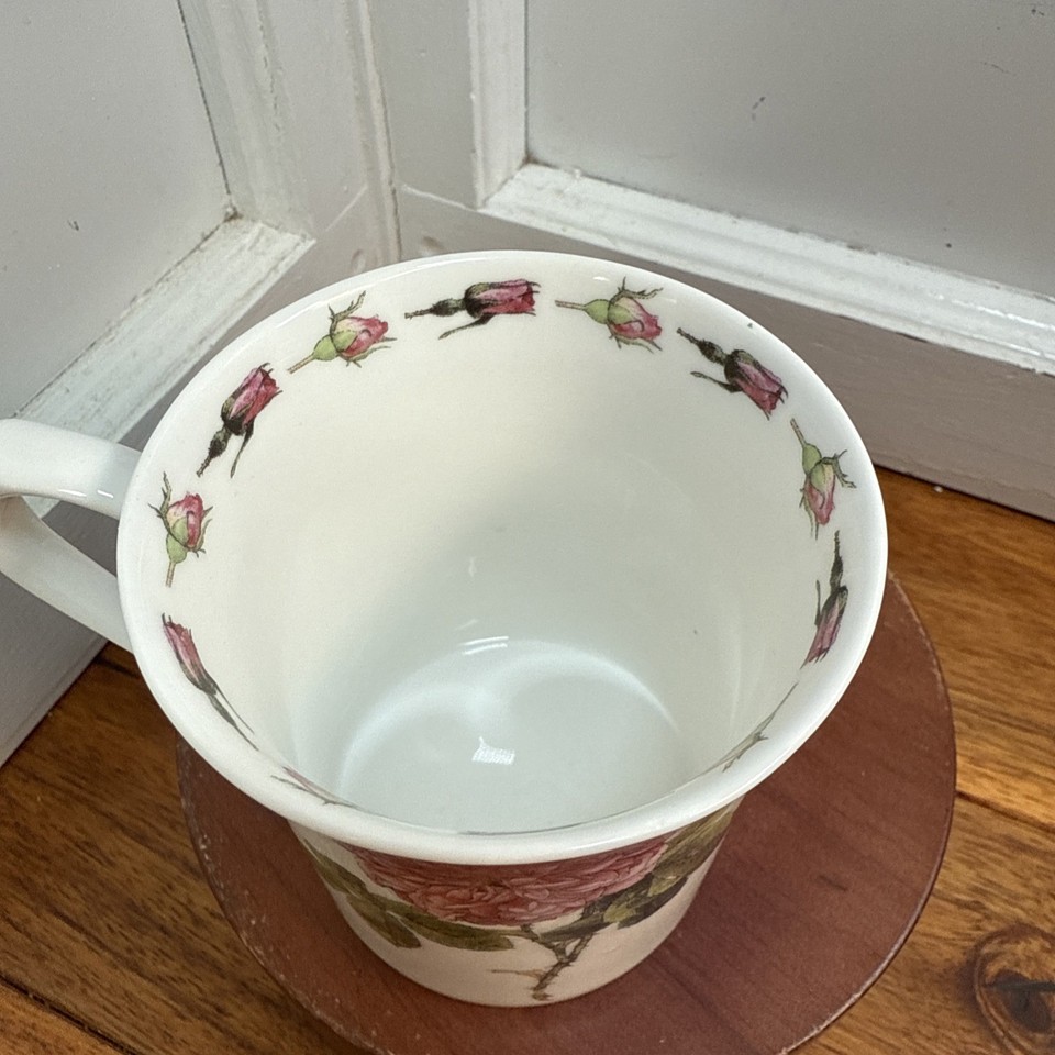 Queen’s The RHS Collection Parson’s Roses Coffee Mug Pink | eBay