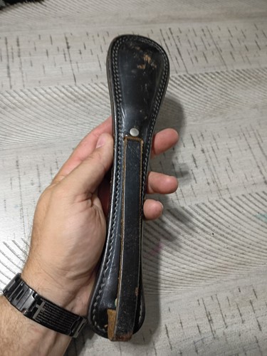 Vintage Police Hennicks 11" Leather Slap Jack Sap Baton | eBay