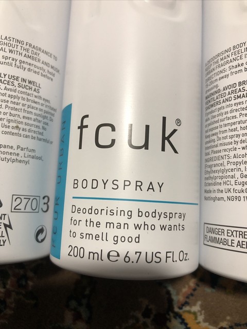 FCUK Style Men's Deodorant Spray - 200ml for sale online | eBay