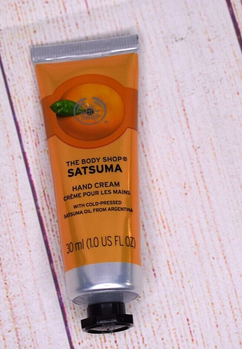 The Body Shop Satsuma Hand Cream 1.0 FL OZ NEW NWOB | eBay