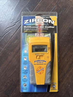 Zircon Stud Finder Multi Scanner i500 One-step Center Find w/how to ...