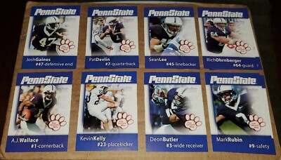 PENN STATE Second Mile 2008 complete set Nittany Lions 25 cards | eBay
