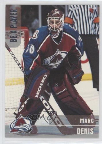 1999-00 In the Game Be A Player Memorabilia - Silver #86 Marc Denis ...