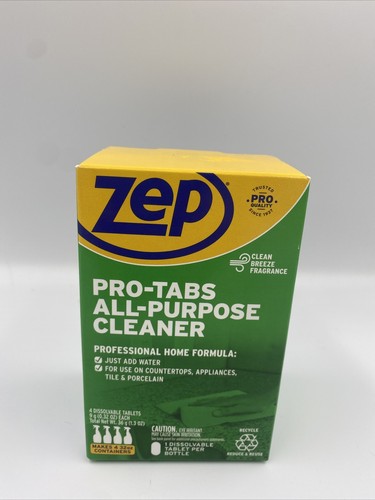 Zep Pro-Tabs All-Purpose Cleaner Tablets - Concentrate Tablet - 32 oz ...