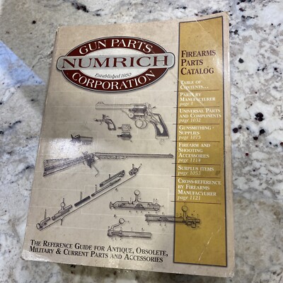 USED Numrich Gun Parts Corp #22 Firearms Parts Catalog collector | eBay