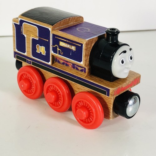 Charlie Thomas the Train Wooden Railway Tank Engine Real Wood Series ...