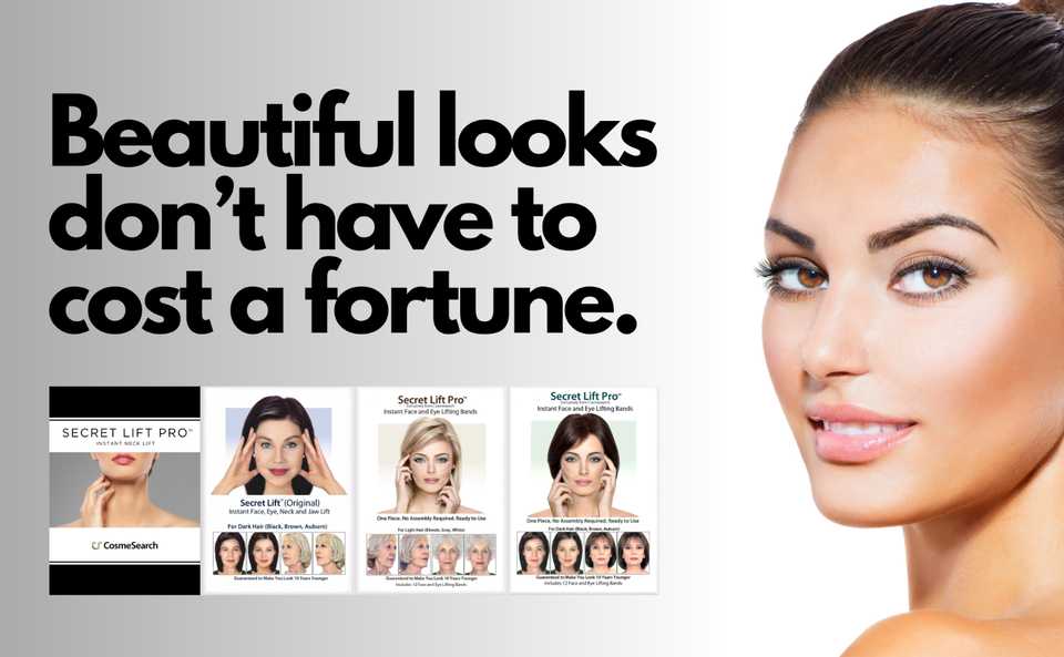 **3 Pack Special** Ultra Secret Lift Pro - Instant Neck Lift Pre ...