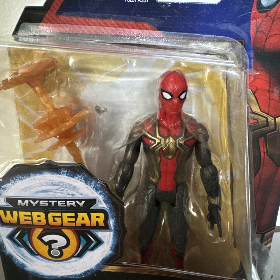 🕷 Hasbro Marvel Mystery Web Gear Integrated Suit Spider-Man 6" Action ...