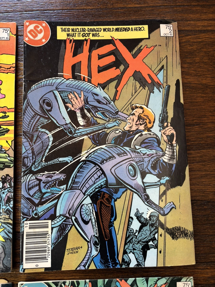 Hex DC Comic Lot 1-4 Lot Jonah 1985 Newsstand | eBay