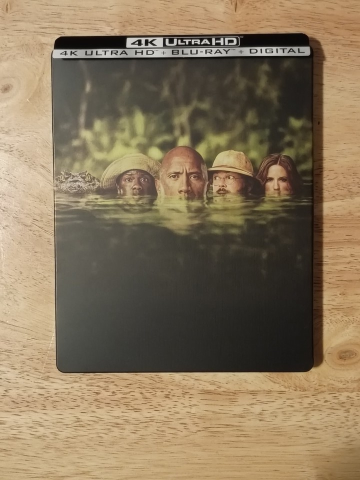 Jumanji Welcome To The Jungle / The Next Level Steelbook 4K | eBay