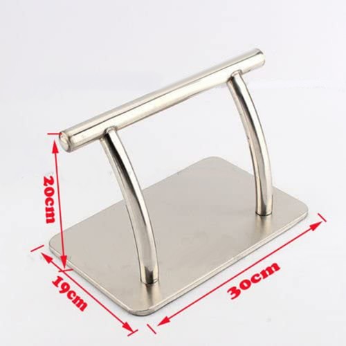 Stainless Steel Footrest Barbers Hair Chair Salon Foot Rest Equipment ...
