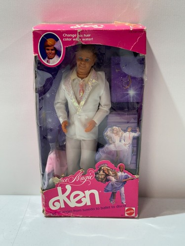 1989 VINTAGE DANCE MAGIC KEN DOLL BALLET TO DISCO HAIR CHANGES COLOR ...