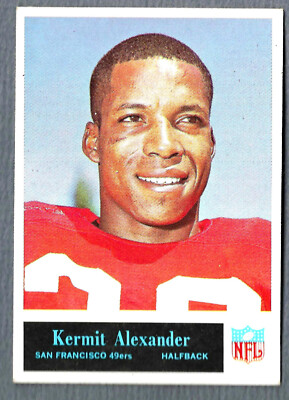 Kermit Alexander 1965 Philadelphia San Francisco 49ers - UCLA #170 ...