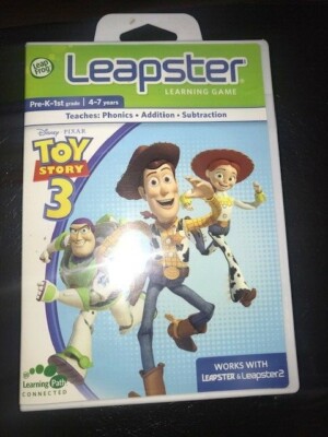 Disney Toy Story 3 LeapFrog Leapster Learning Kids Game | eBay