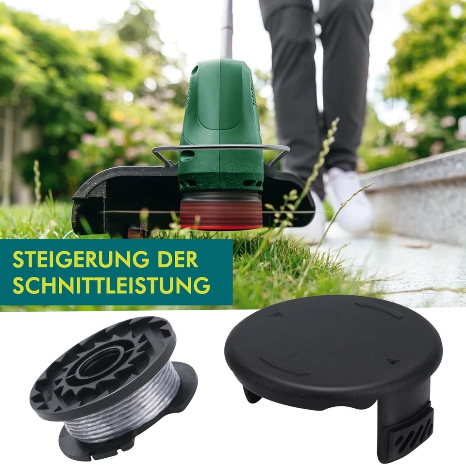 Replacement For Bosch Strimmer/Trimmer Spool & Line Cover Cutting Line ...