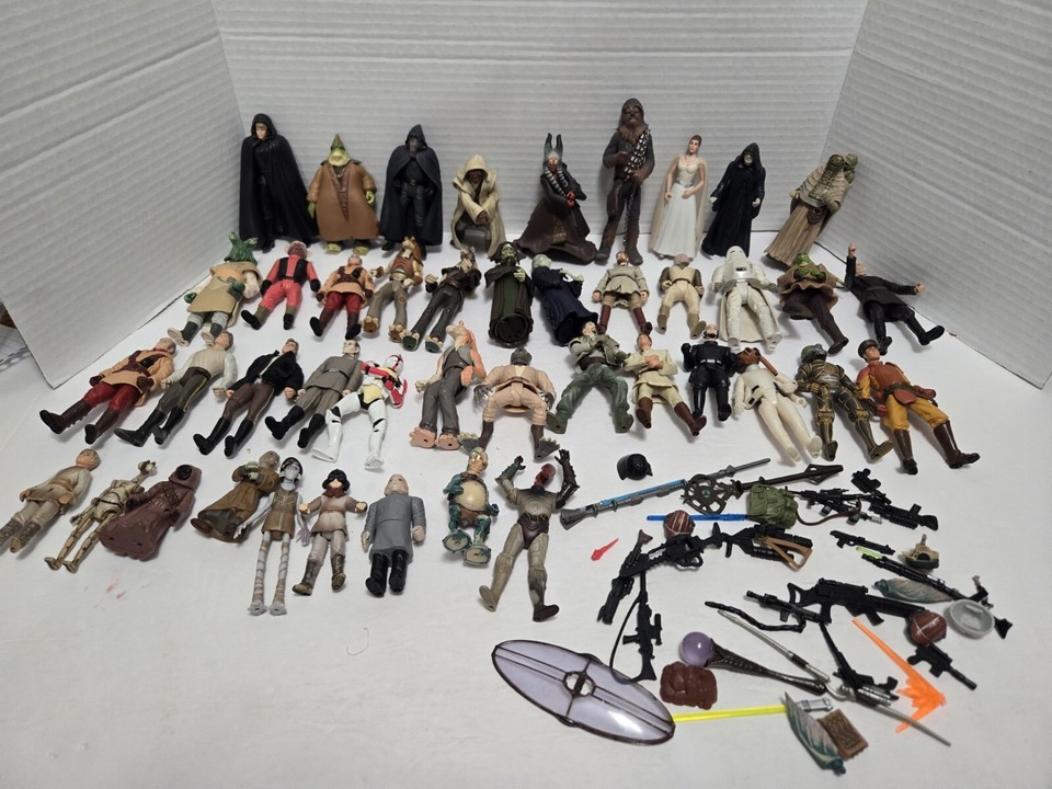 star wars action figure lot 3.75 loose figures 250 Figures | eBay