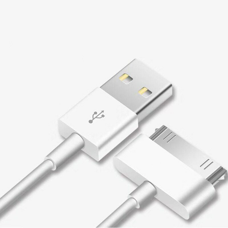 30 Pin Cable Connector USB Data Charger Charging Wire for Apple iPhone ...