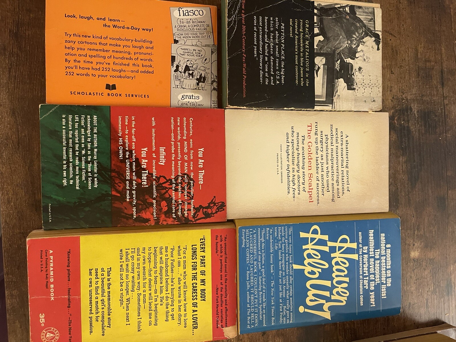 12 Assorted Vintage Paperbacks Pulp Fiction Mystery Sci-Fi Romance 1950 ...