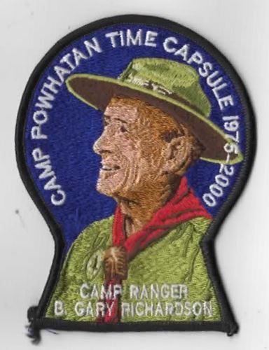 1975-2000 Camp Powhatan Time Capsule Blue Ridge Mountains Council BLK ...
