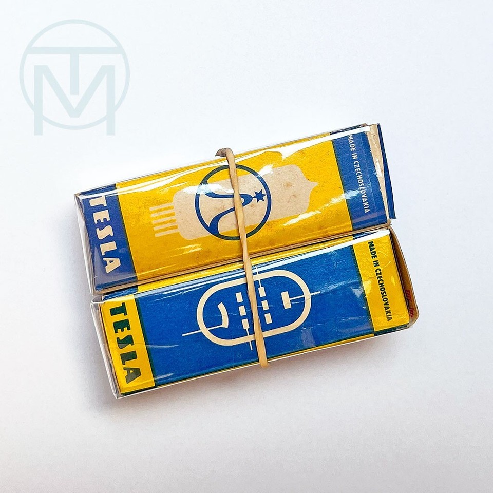 2x TESLA ECC803S (CV4004 7025 ~5751) Long Plate lk Siemens E83CC, NOS ...