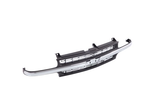 1999-2002 Chevy Silverado 1500 2000-2006 Suburban Black Grille w/Chrome ...