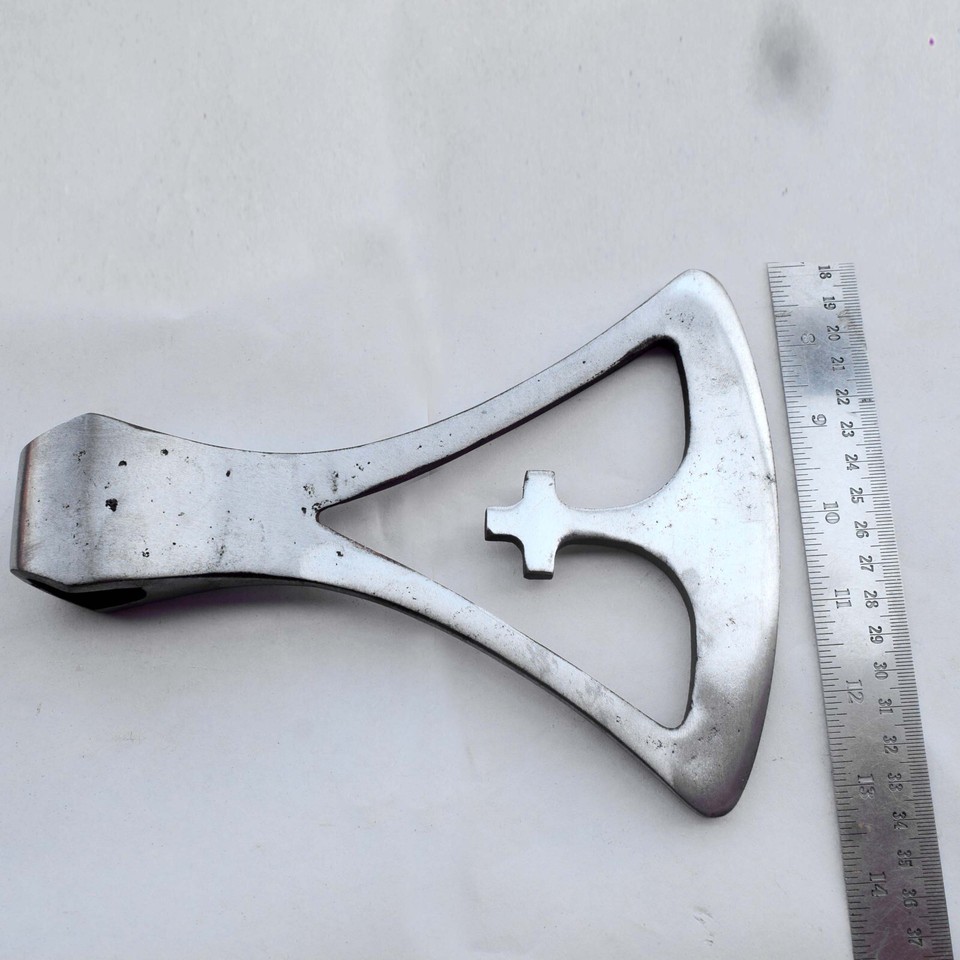 Hand Forged Medieval Viking Battle Ready Axe Head - Authentic ...