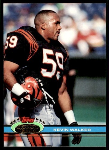 1991 TOPPS STADIUM CLUB FOOTBALL CARD CINCINNATI BENGALS #229 KEVIN ...