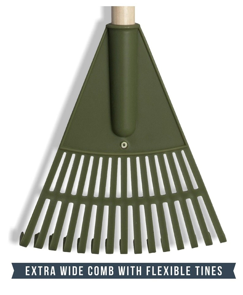 Mini Rake Back Scratch Scratcher 24 Inch Long with Wood Handle Hammer ...