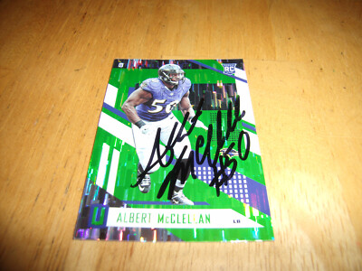 ALBERT McCLELLAN MARSHALL THUNDERING HERD AUTOGRAPHED 2017 UNPARRALEL ...