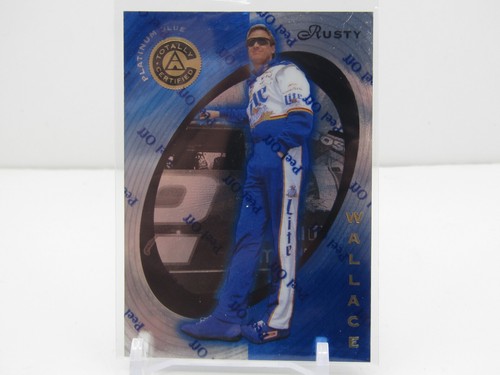 RUSTY WALLACE 1997 TOTALLY CERTIFIED PLATINUM BLUE! UNPEELED! #1519/ ...