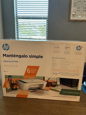 HP DeskJet Wireless Printer WIFI Bluetooth USB All-in-One Scan Copy INK ...