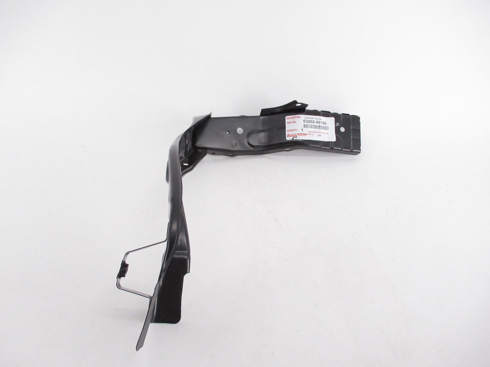 Genuine OEM Toyota 53202-06190 Passenger Radiator Support Sub Assy 2015 ...