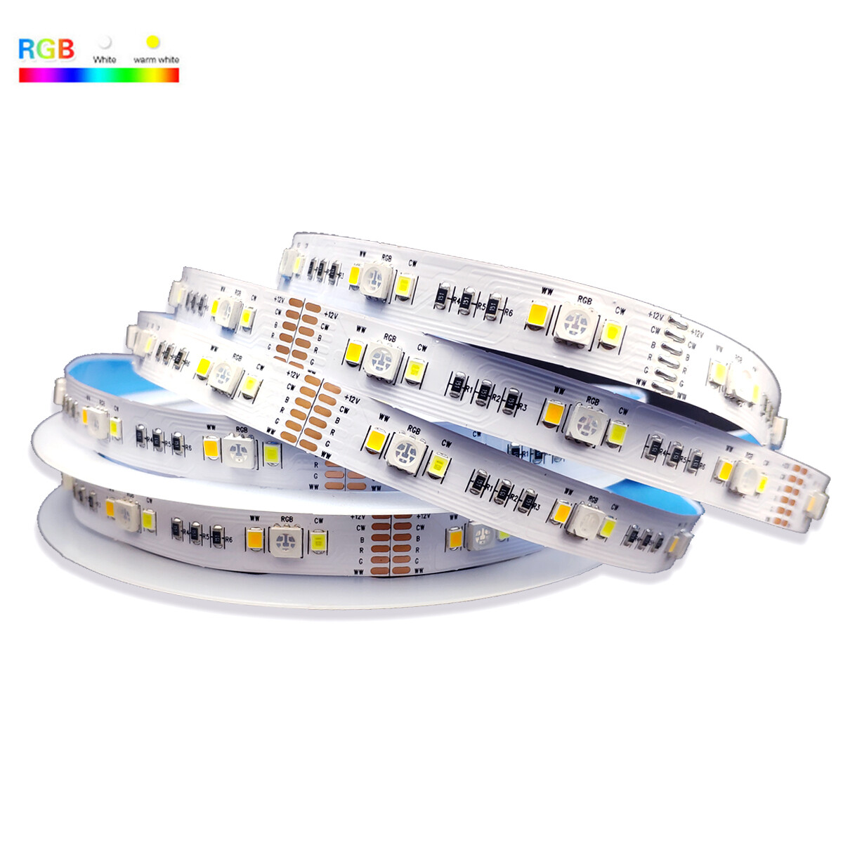 5M-20M RGB+CCT Led Strip Light Color Changing Dimmable 5050 Flexible ...