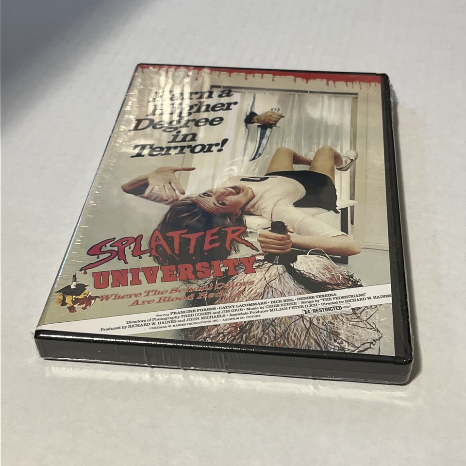 Splatter University (DVD, 2004) Elite Entertainment Horror New Sealed ...