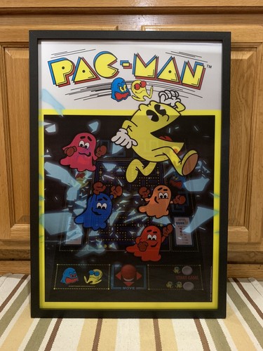 Pac-Man Sign Pinball Game Room Arcade Wall Decor Inky Blinky Pinky ...