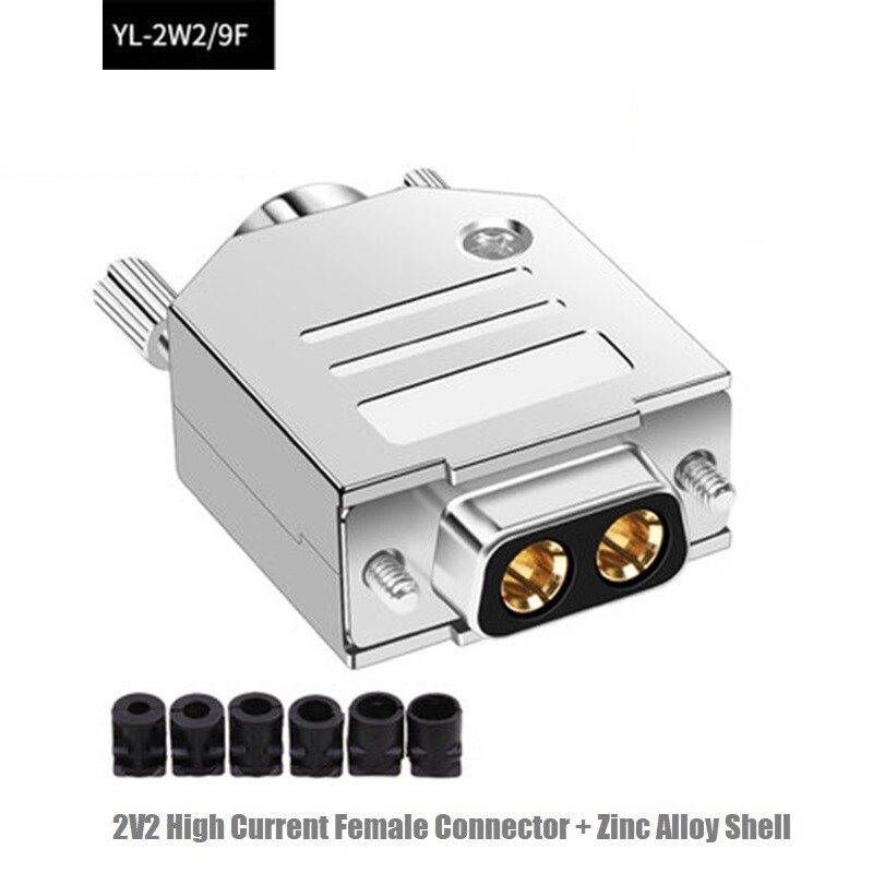 2W 2-core plug 2P high current 2-pin 2V2power connector DB2-core ...