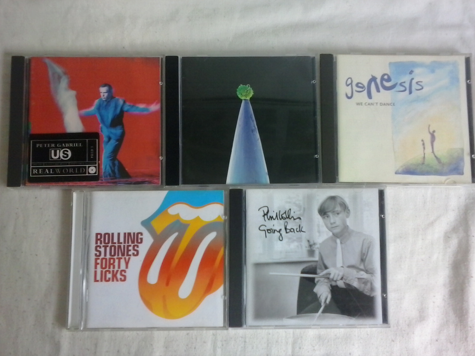 Dire Straits/Sting/Phil Collins/Peter Gabriel/Genesis/Stones - CD Bundle | eBay UK