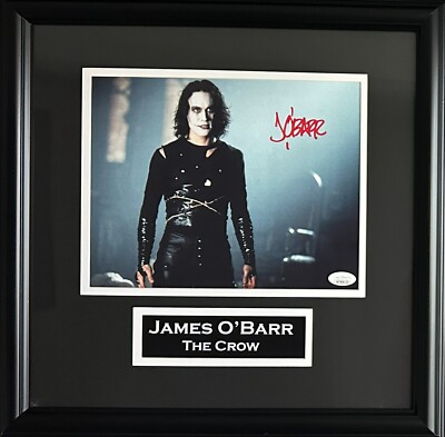 James O'barr autographed signed framed 8x10 photo The Crow JSA COA | eBay