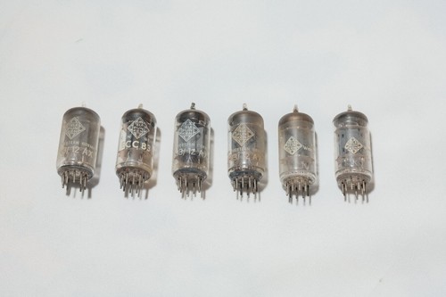 6 Telefunken 12AX7 Tubes TV7 Test 48/48 | eBay