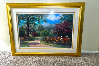 “Summer Enchantment" by Schaefer/Miles 52”x38” Hand Signed | eBay
