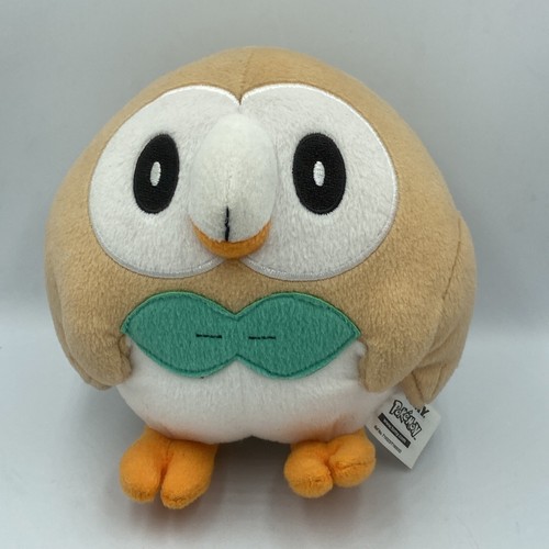 Pokemon Rowlet Owl Plush Toy Stuffed Animal Tomy Nintendo | eBay