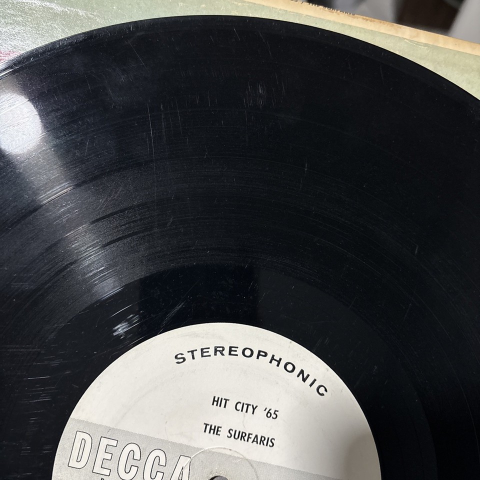 THE SURFARIS - HIT CITY "65 Lp Vinyl Record DECCA Promo DL 74614 | eBay