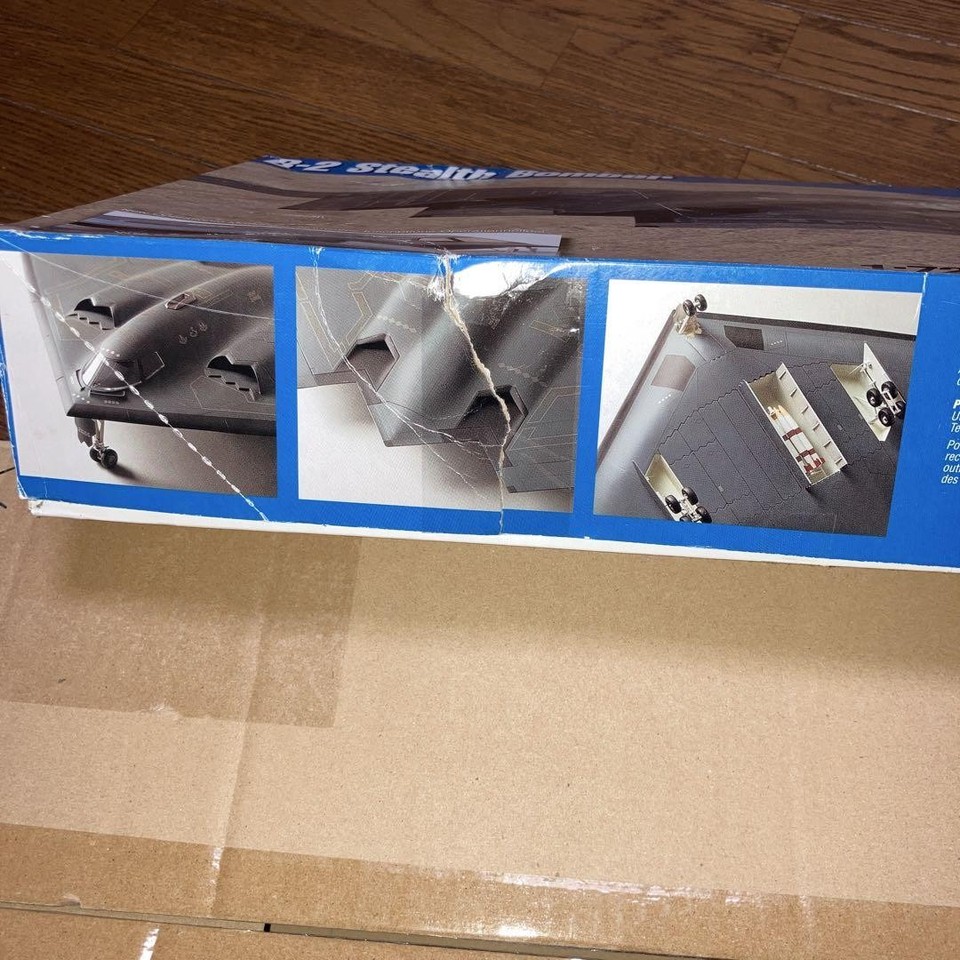 Testors 1/72 B-2 Stealth Bomber Model Kit Large Size, Used | eBay