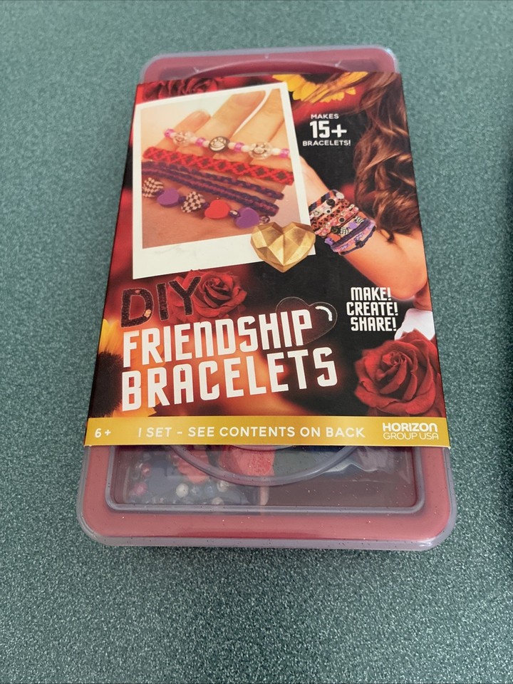 2 DIY Friendship Bracelets - Makes Up To 15 Bracelets - Make, Create ...