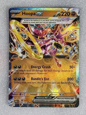 Hoopa ex 098/182 NM/M SV Paradox Rift Pokemon TCG | eBay