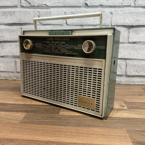 Philips All Transistor Radio Vintage 1960's | eBay UK
