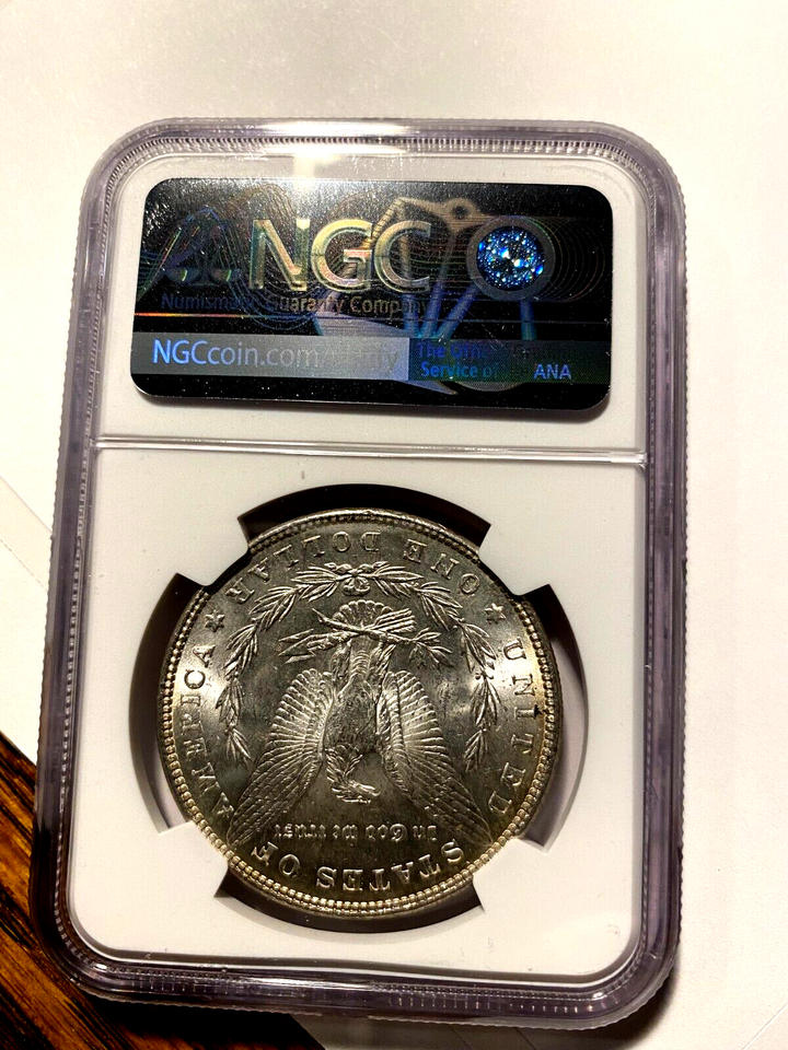 #A4565,Morgan Silver Dollar NGC 1882 P MS 62 | eBay
