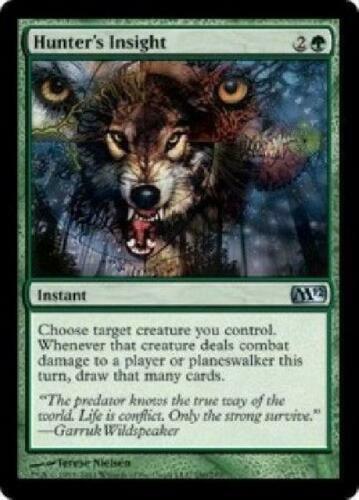 HUNTER'S INSIGHT - MTG M12 Uncommon Instant | eBay